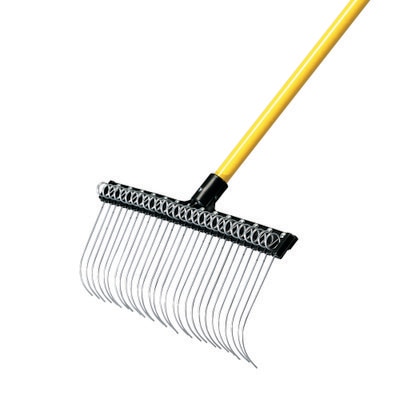 21" wide 60" Handle Debris Rake (Set Of 2)