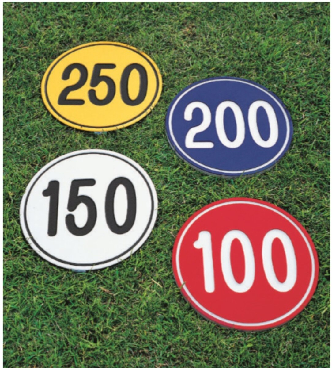 Green Line Yardage Markers Numbers