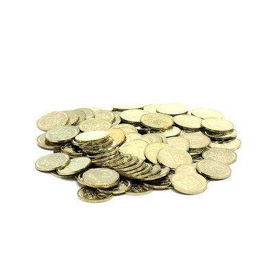 Large Brass Token #5